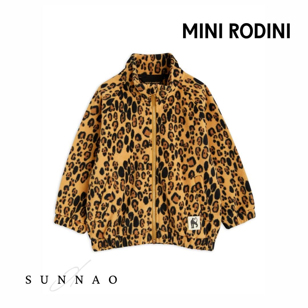 【楽天市場】＜Mini Rodini＞ Leopard fleece jacket：SUNNAO楽天市場店
