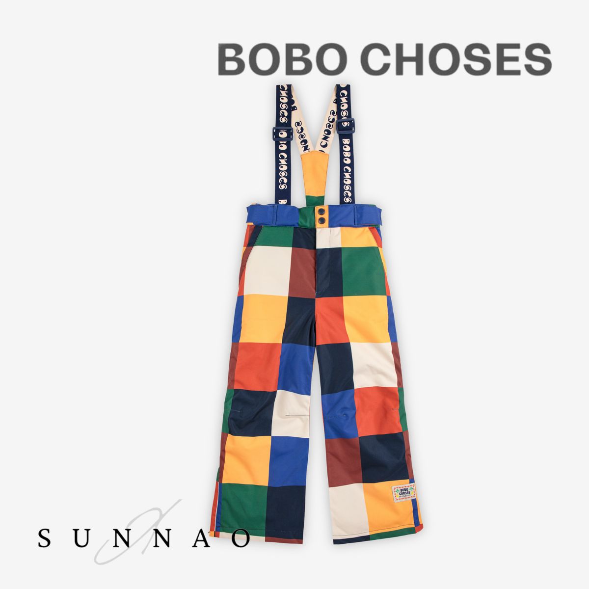 【楽天市場】＜BOBO CHOSES＞ Multicolor Tiles ski pants（スキーウェア）：SUNNAO楽天市場店