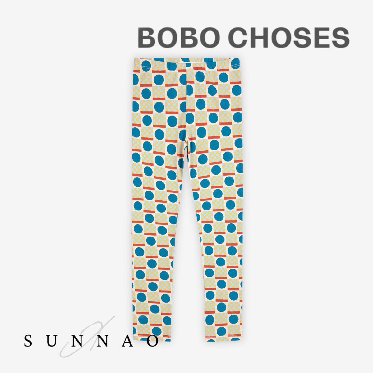【楽天市場】＜BOBO CHOSES＞ Geometric Scacs all over leggings：SUNNAO楽天市場店