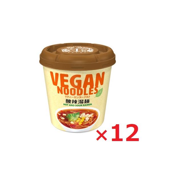 【楽天市場】ヤマダイ ヴィーガンヌードル 酸辣湯麺 サンラータン スーラータン 56g×12個入 VEGAN NOODLES ニュータッチ 【RSL】：サンネット商店