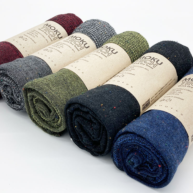 【楽天市場】\ラッピングOK!／ MOKU TECH モク テック M 32×100 フェイスタオル 今治 日本製 ガーゼ パイル コンパクト ...