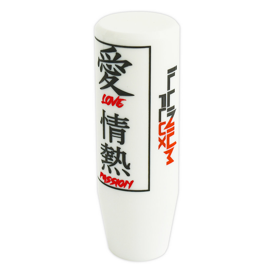【楽天市場】ILLINIUM FLUX Love Passion Knob ホワイト レッドラブ パッション 愛 情熱 シフトノブ イリニウム ...