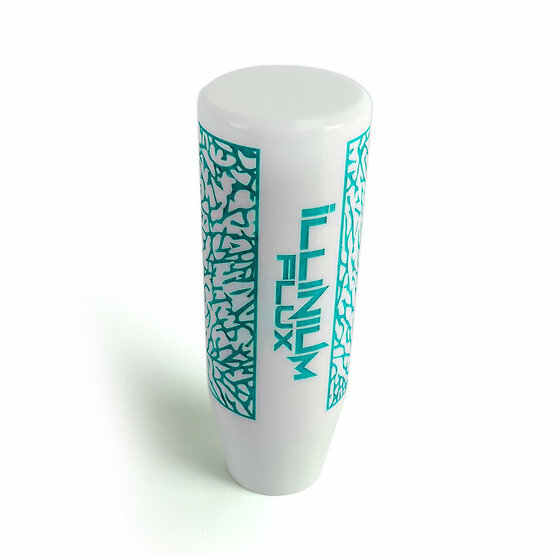 【楽天市場】ILLINIUM FLUX Black Elephant Shift Knob ホワイト ミンティ ティール エレファントイリ ...