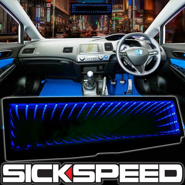 【楽天市場】SICKSPEED ギャラクシーLEDミラー ブルールームミラー バックミラー ミラーカバー GALAXY シックスピード USDM：SUNSET USDMパーツ 楽天市場店