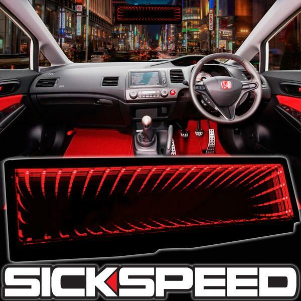 【楽天市場】SICKSPEED ギャラクシーLEDミラー レッドルームミラー バックミラー ミラーカバー GALAXY シックスピード USDM：SUNSET USDMパーツ 楽天市場店