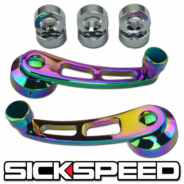 【楽天市場】SICKSPEED ウインドウ ハンドル ネオクローム ウインドウドアクランク くるくる シックスピード USDM：SUNSET USDMパーツ 楽天市場店