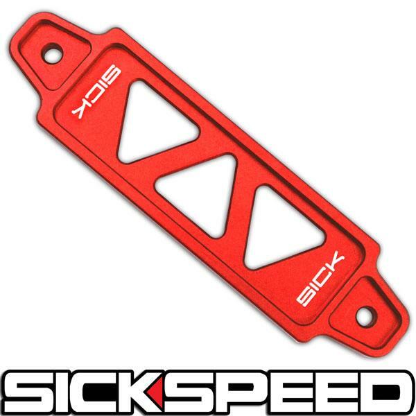 【楽天市場】SICKSPEED バッテリータイダウン レッド Bサイズ用 Sサイズ 汎用バッテリーステー ドレスアップ シックスピード 病気速度 USDM JDM：SUNSET USDMパーツ ...