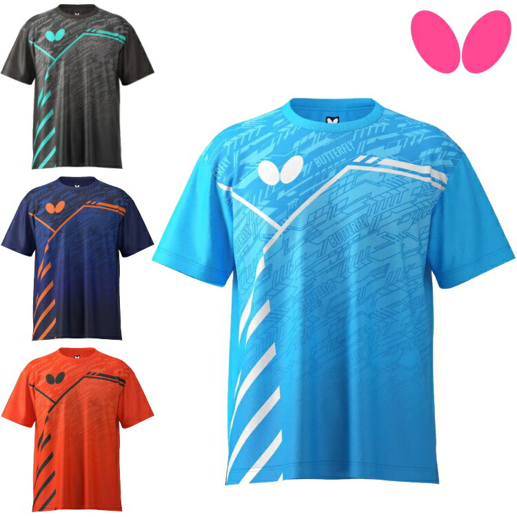 【楽天市場】バタフライ BUTTERFLY 卓球 Tシャツ レクート・Tシャツ メンズ レディース 46790：サンワード
