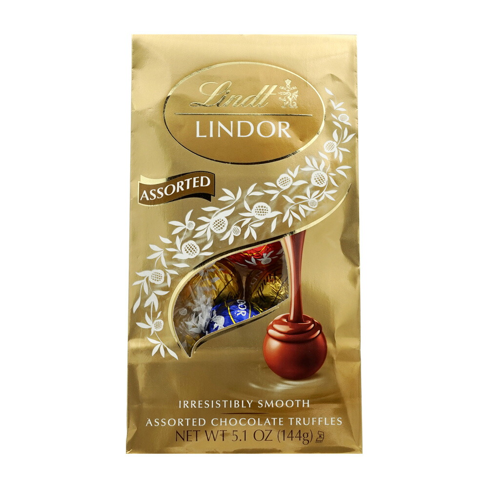 【楽天市場】【送料無料】リンドール アソート チョコレートトリュフ 144g リンツ チョコ お菓子 おやつ クリスマス ハロウィン お土産 ...