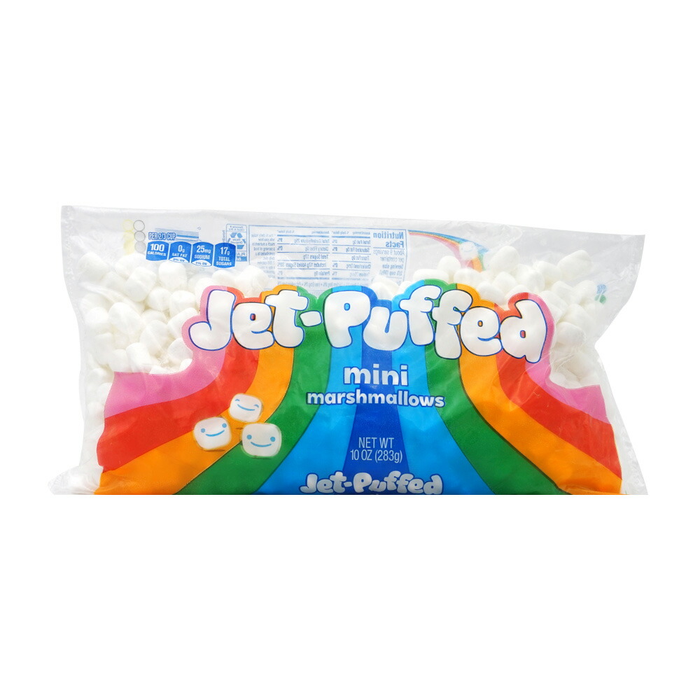 【楽天市場】【送料無料】 ミニ マシュマロ 283g ジェットパフ お菓子 スナック ベーキング お菓子作り おやつ【Jet Puffed】Jet-Puffed Mini ...