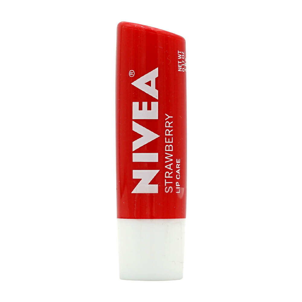 【楽天市場】【送料無料】 リップ ストロベリー リップケア 4.8g ニベア 自然な色付き【NIVEA】Strawberry Lip Care ...