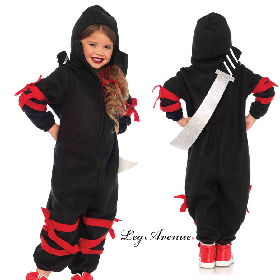 【楽天市場】ハロウィン コスプレ キッズ 忍者 こども LEG AVENUE レッグアベニュー C49102 2点セット 子供 KIDS 正規 ...
