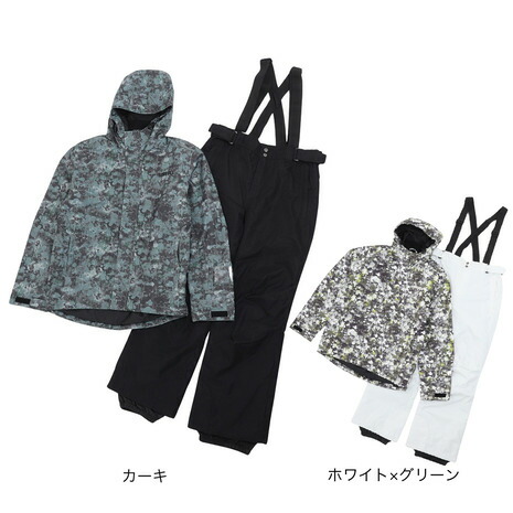 【楽天市場】シュトロイレ（STREULE）（メンズ）スキーウェア トーンカモスーツ 上下セット ST23FW0031 ...
