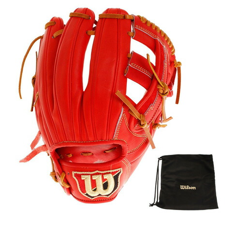 【楽天市場】ウイルソン（Wilson）（メンズ）野球 硬式用グラブ 内野手用 DUAL DS WTAHWTDST22 収納袋付 ...