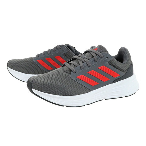 【楽天市場】アディダス（adidas）（メンズ）ギャラクシー 6 M GALAXY 6 M グレー レッド GW4144 スポーツシューズ ...