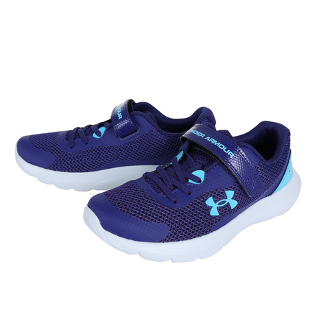 【楽天市場】アンダーアーマー（UNDER ARMOUR）（キッズ）ジュニアシューズ BPS サージ 3 AC ブルー 3024990 501 ...