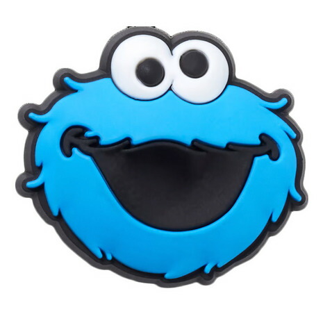 【楽天市場】クロックス（crocs）（メンズ、レディース、キッズ）ジビッツチャーム セサミストリート クッキー モンスター 10012067 ...