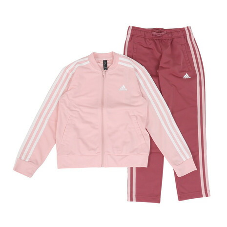 【楽天市場】アディダス（adidas）（キッズ）ジュニア YG エッセンシャルズ スリーストライプス トラックスーツ 上下セット ECG94 ...