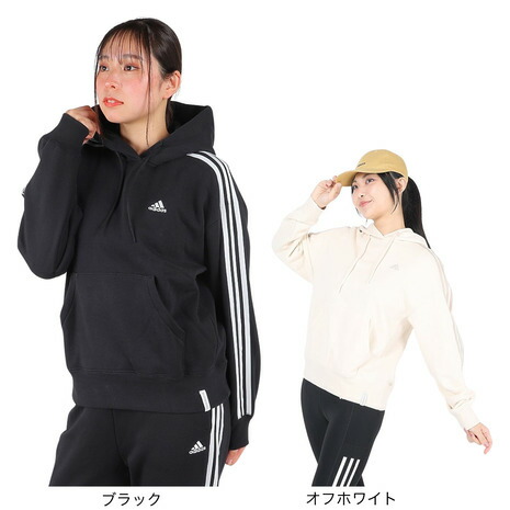 【楽天市場】アディダス（adidas）（レディース）エッセンシャルズ プラス スリーストライプス フレンチテリーパーカー KVF82：SuperSportsXEBIO楽天市場支店
