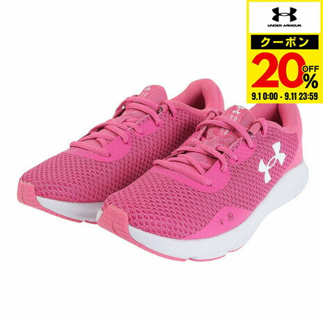 【楽天市場】【20%OFFクーポン対象！9/11まで】アンダーアーマー（UNDER ARMOUR）（レディース）チャージド パスート3 ピンク ...