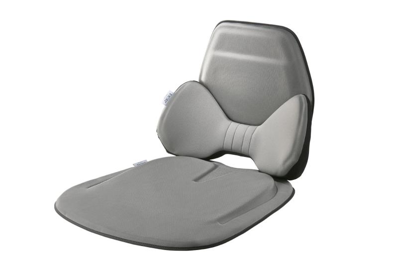 【楽天市場】EXGEL(エクスジェル) 自動車用クッション ハグドライブセット グレー 座布団 ざぶとん ジェル シート バック 車用 日本製 ランバーサポート フルサポート HUD0102 ...