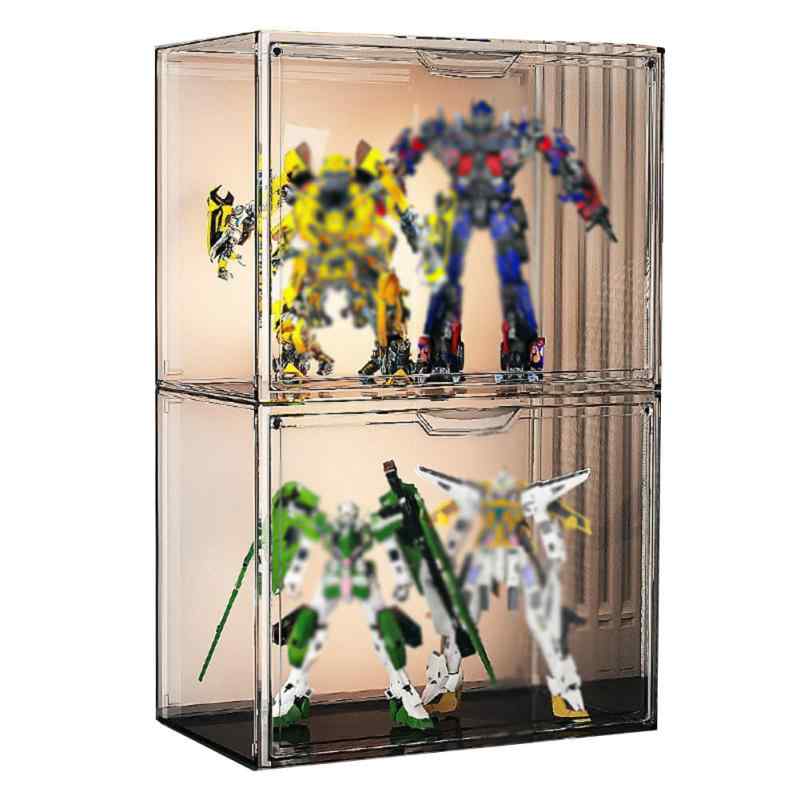 【楽天市場】PFLife フィギュアケース コレクションケース ディスプレイラック フィギュアケース 棚 フィギュアケース 積み重ねる ...