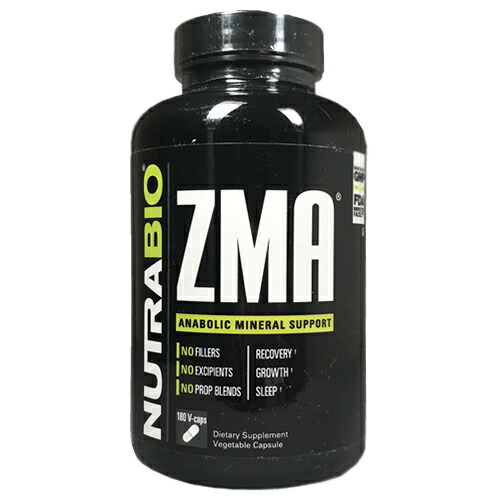 【楽天市場】ZMA／180ベジカプセル[NUTRABIO／ニュートラバイオ／サプリメント／アメリカサプリ／サプマート／SupmartUSA ...