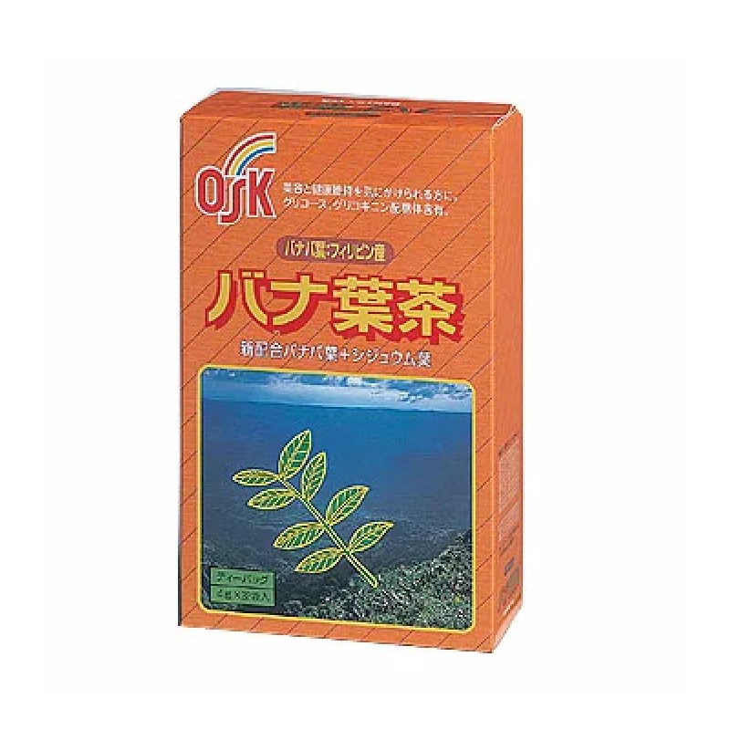 【楽天市場】OSK バナ葉茶 128g（4g×32P）：サプリサプリ