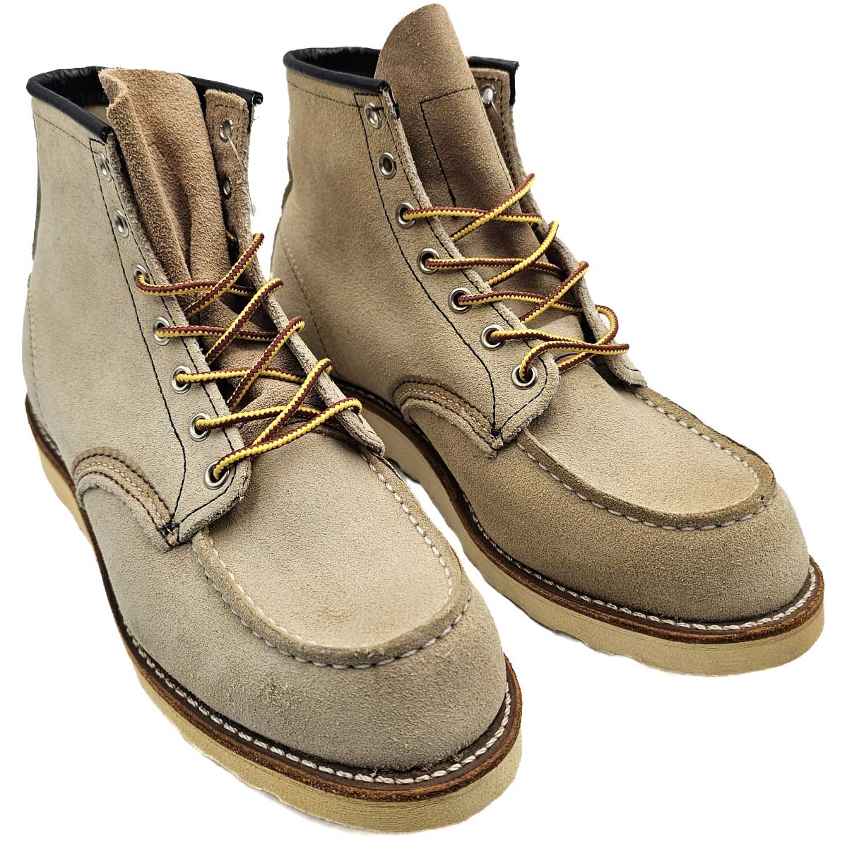 【楽天市場】Red Wing レッドウィング レッドウイング 8173 6inch CLASSIC MOC TOE ブーツ Traction Tred Sole TAN ROUGH OUT ...