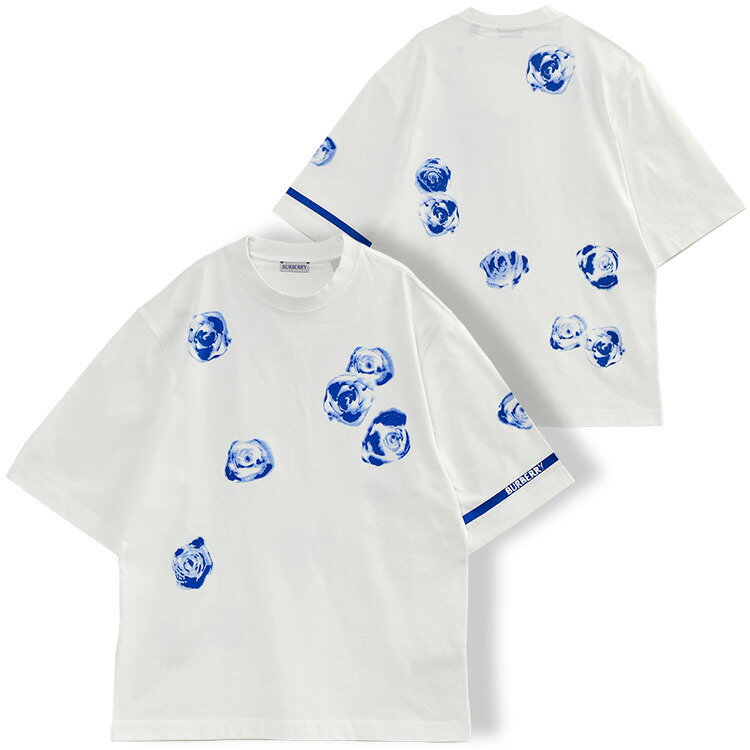 【楽天市場】バーバリー BURBERRY ローズ コットンTシャツ 8081394-B7264_RAIN【新作】：インポートブランド SUPREMO