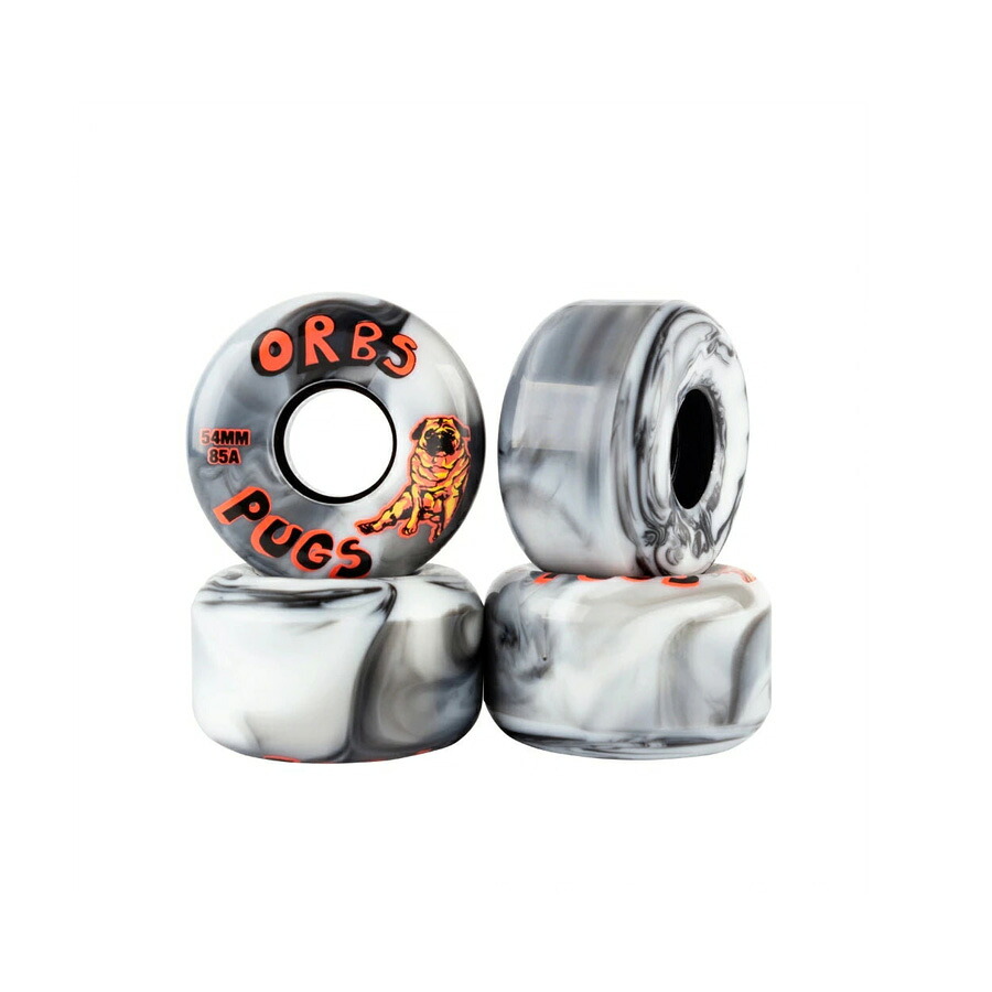 【楽天市場】スーパーSALE対象品 ORBS Wheels PUGS SWIRLS Full Conical Shape 85A ...