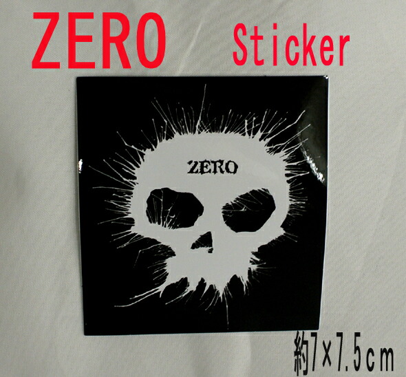 【楽天市場】ZERO/ゼロ BLOWN INK STICKER/ステッカー シール スケボー：サーフィンワールド楽天市場店