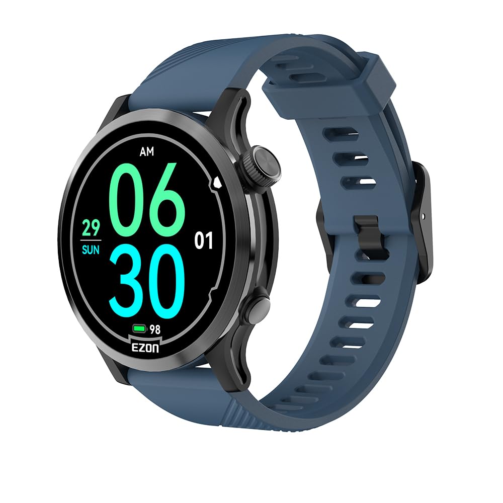 【楽天市場】EZON R7 GPS男女スポーツ腕時計、スマートウォッチ、活動量計、心拍数モニタ付き、MIP 1.2インチ画面、28種類の ...