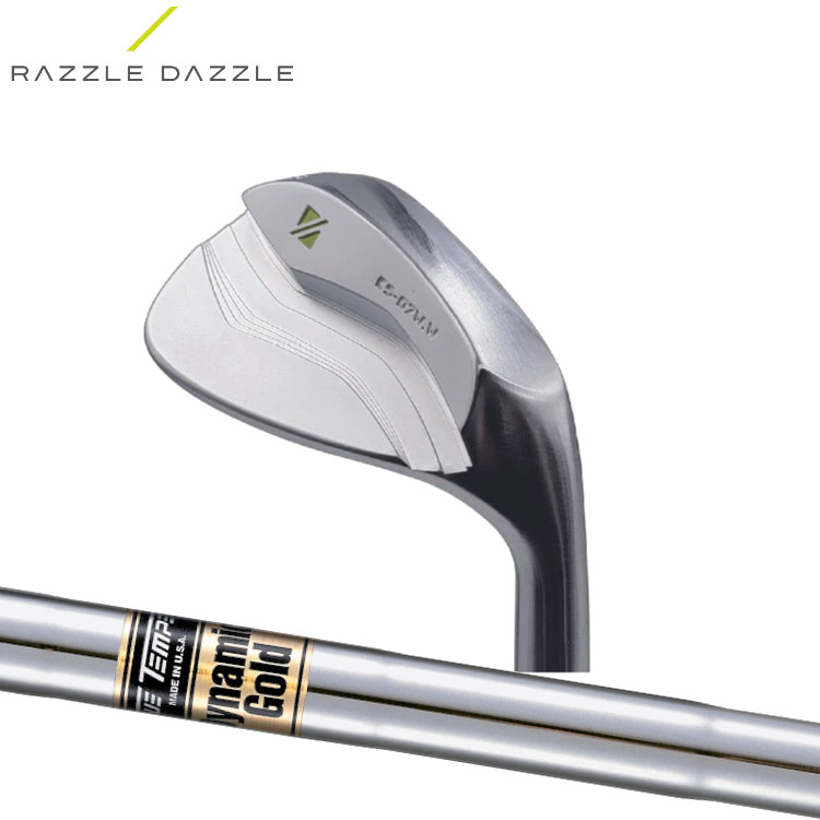 【楽天市場】【RAZZLE DAZZLE／ラズルダズル】CS-07W/CS-07W.S/CS-07W.W/CS-07W.V ウェッジDynamic Gold （ダイナミックゴールド）シャフト ...