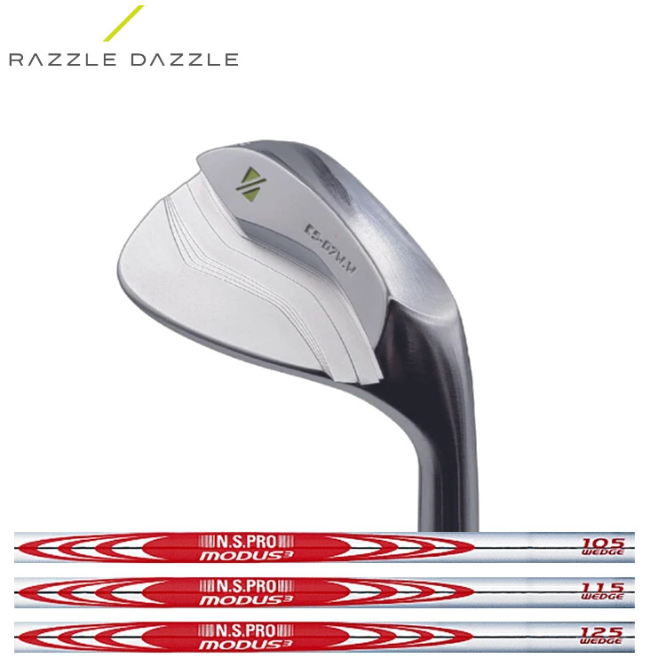 【楽天市場】【RAZZLE DAZZLE／ラズルダズル】CS-07W/CS-07W.S/CS-07W.W/CS-07W.V ウェッジN.S.PRO MODUS3 WEDGE 105/115 ...