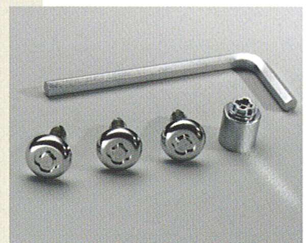 【楽天市場】『グランディス』 純正 NA4 ナンバープレートロックボルト（マックガード） パーツ 三菱純正部品 盗難防止 セキュリティー ...