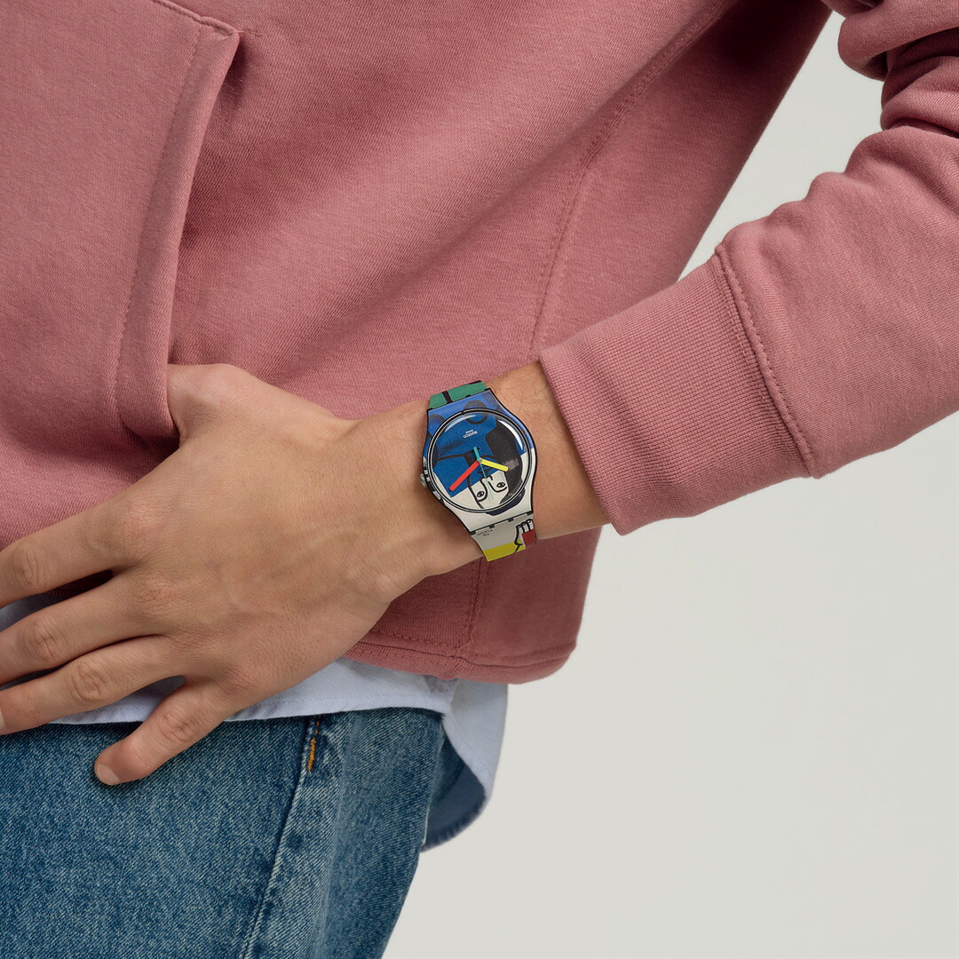 【公式】Swatch スウォッチ LEGER'S TWO WOMEN HOLDING FLOWERS レジェズ・トゥー・ウーマン ...