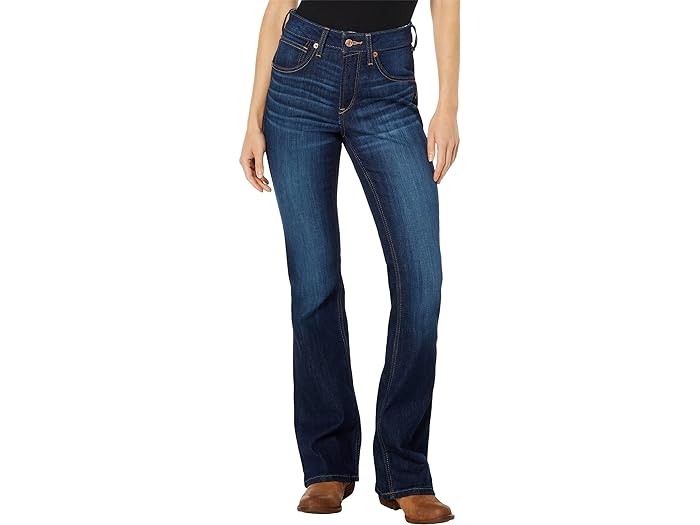 【楽天市場】(取寄) アリアット レディース リアル ハイライズ バラリー ブーツカット ジーンズ Ariat women Real High ...