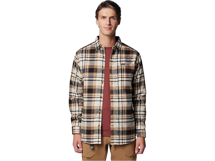 【楽天市場】(取寄) コロンビア メンズ ヘビーウェイト フランネル リ Columbia men Pitchstone ...