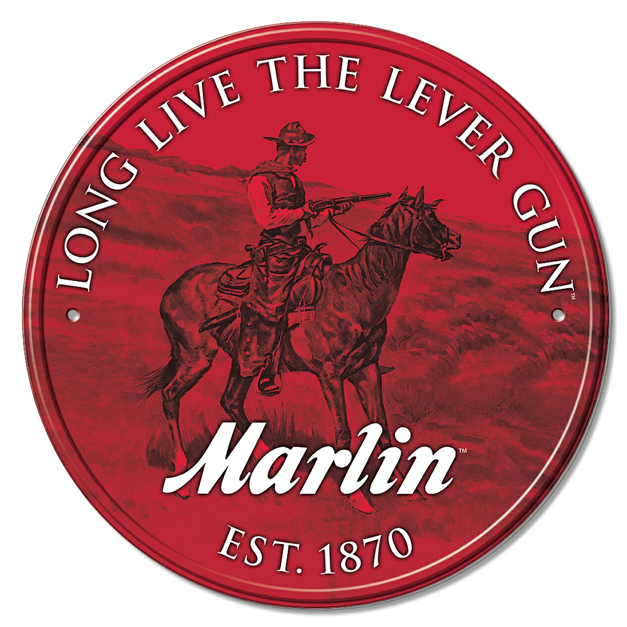 【楽天市場】アルミニウム サイン Marlin Round MS2665：Sweetwater american mart