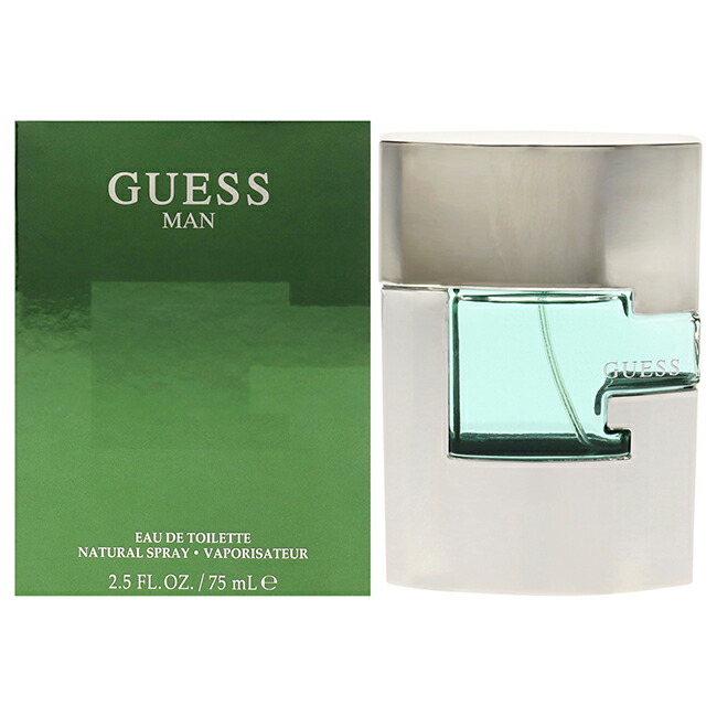 【楽天市場】Guess Man by Guess for Men - 2.5 oz EDT Spray：Swish Pop