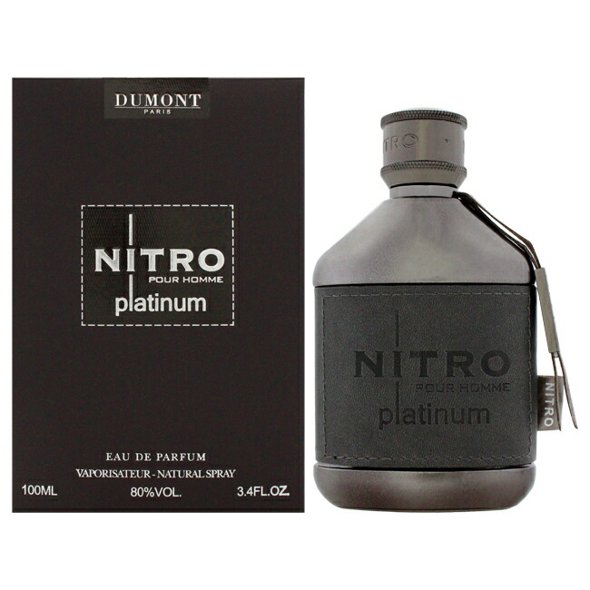 【楽天市場】Nitro Platinum by Dumont for Men - 3.4 oz EDP Spray：Swish Pop