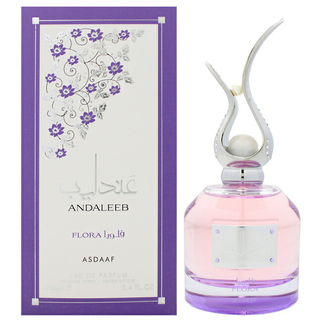 【楽天市場】Asdaaf Andaleeb Flora by Lattafa for Women - 3.4 oz EDP Spray ...