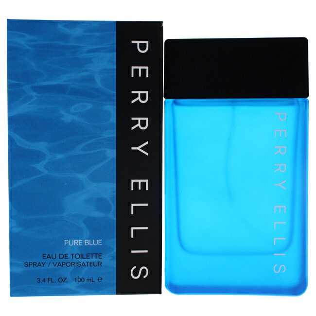 【楽天市場】Perry Ellis Pure Blue by Perry Ellis for Men - 3.4 oz EDT Spray ...