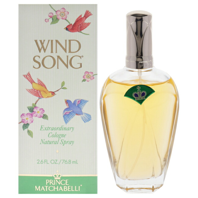 【楽天市場】Wind Song by Prince Matchabelli for Women - 2.6 oz Cologne Spray ...