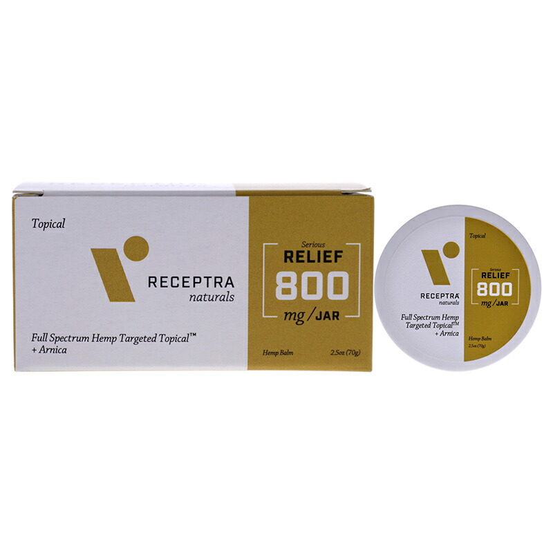 【楽天市場】【正規品】【送料無料】【Receptra Naturals】Serious Relief 800mg Balm2.5oz【海外直送 ...