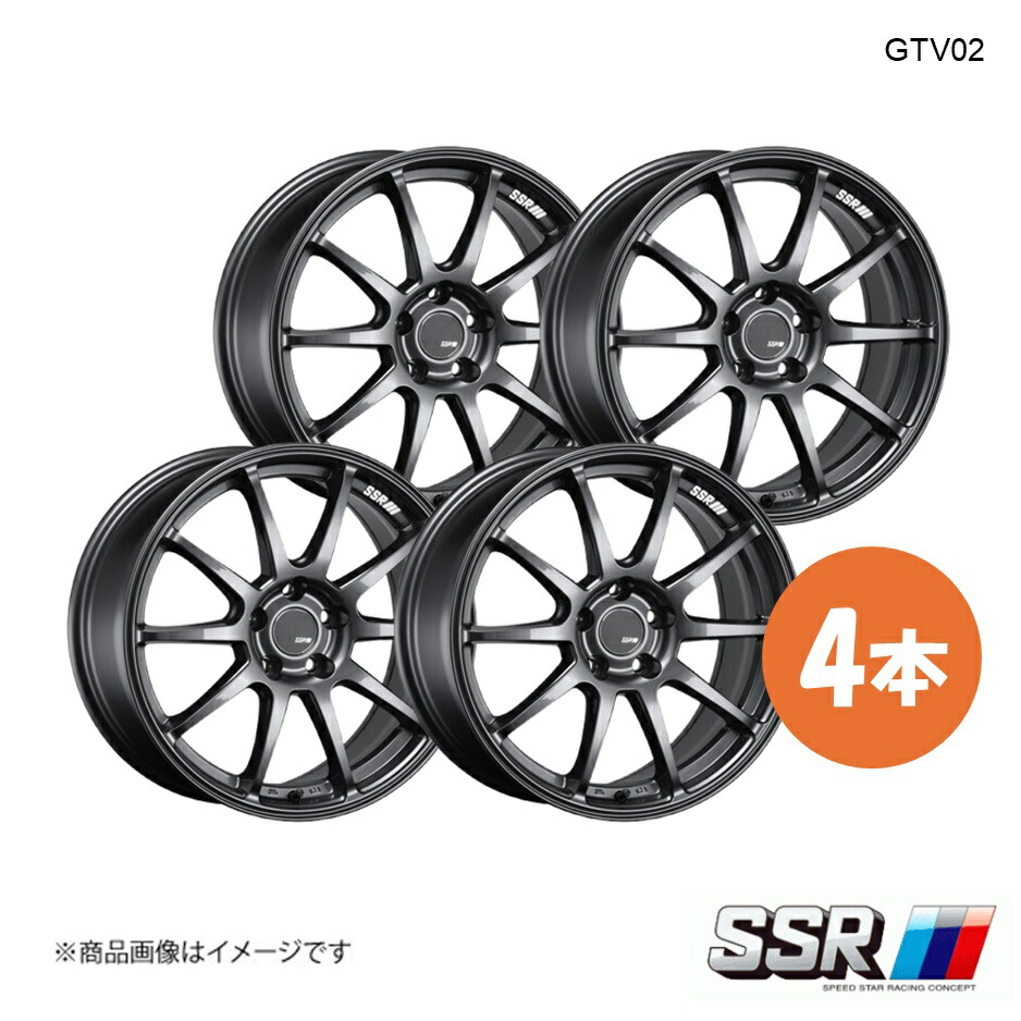 【楽天市場】SSR エスエスアール GTV02 ホイール 4本 クラウン GRS214 アスリートS【18×8.0J 5-114.3 INSET35 グラファイトガンメタ】：車高調 カー用品 ...