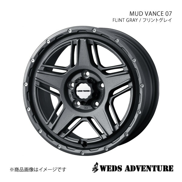【楽天市場】WEDS-ADVENTURE/MUD VANCE 07 ステージア M35 4WD ホイール 1本 0040547【16×7.0J 5-114.3 INSET38 FLINT ...