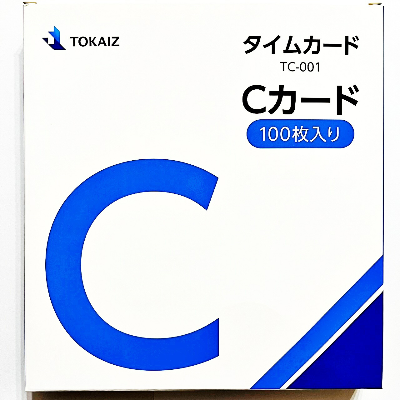 【楽天市場】TOKAIZ Cカード TC-001 100枚入り タイムカード タイムレコーダー TR-001 TR-001S シリーズ専用：食彩館COCOA