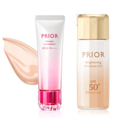 【楽天市場】PRIOR プリオール 薬用 リンクル美コルセットファンデーション+ 高保湿 おしろい 美白乳液(シースルーカバー)：syosin ...
